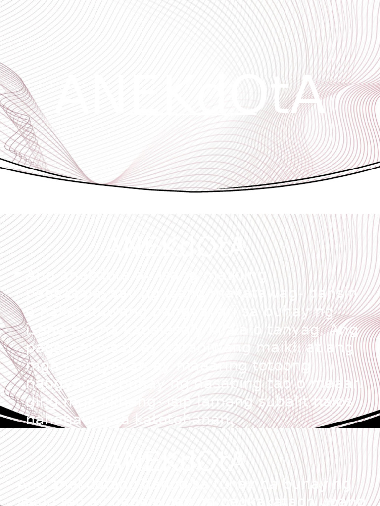 ANEKTODA | PDF