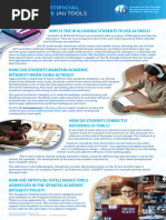 Using AI Tools at UWA | PDF | Artificial Intelligence | Intelligence ...