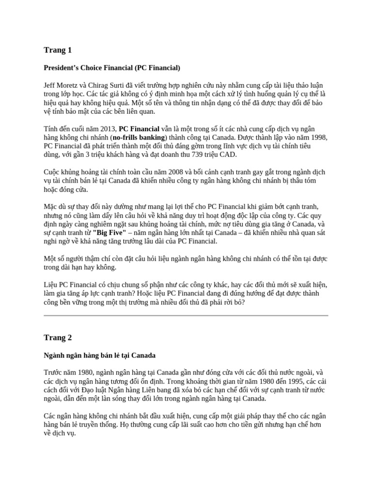 Case Study Porter's 5 Force | PDF