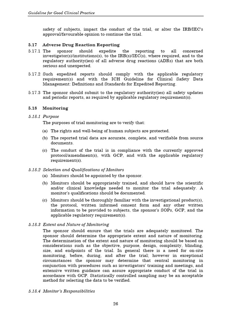 E6_R1_Guideline 32 | PDF | Institutional Review Board | Medicine