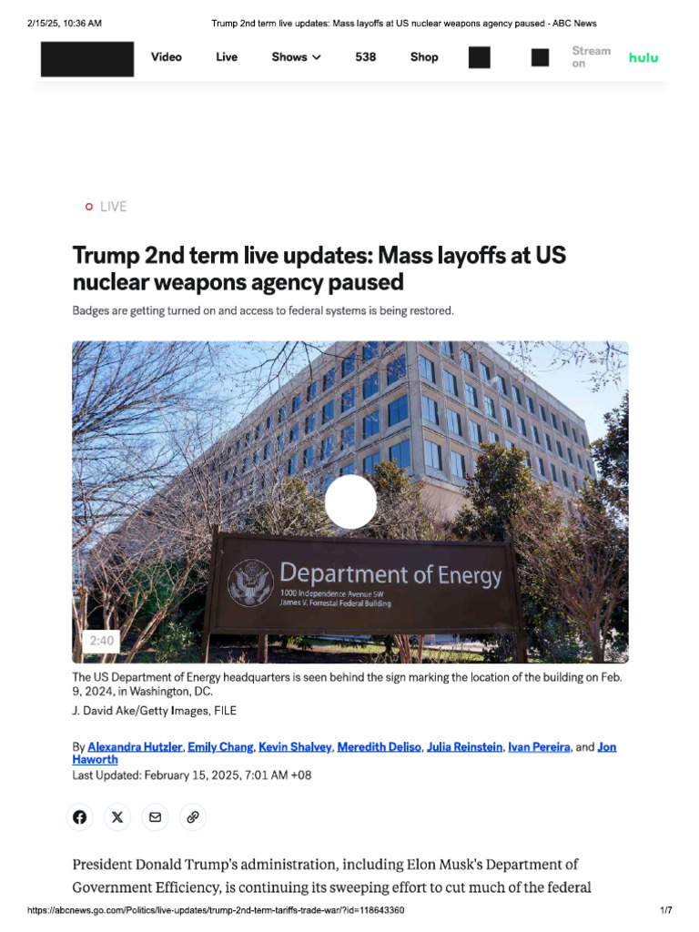 Tarrif Update 1 | PDF