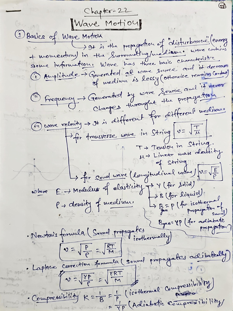 Wave Motion | PDF