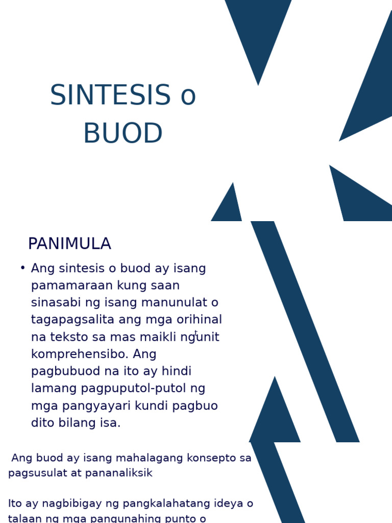Buod.fpptx | PDF