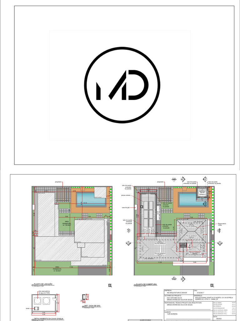 Proj Arq - My Home | PDF | Projeto arquitetônico | Arquitetura