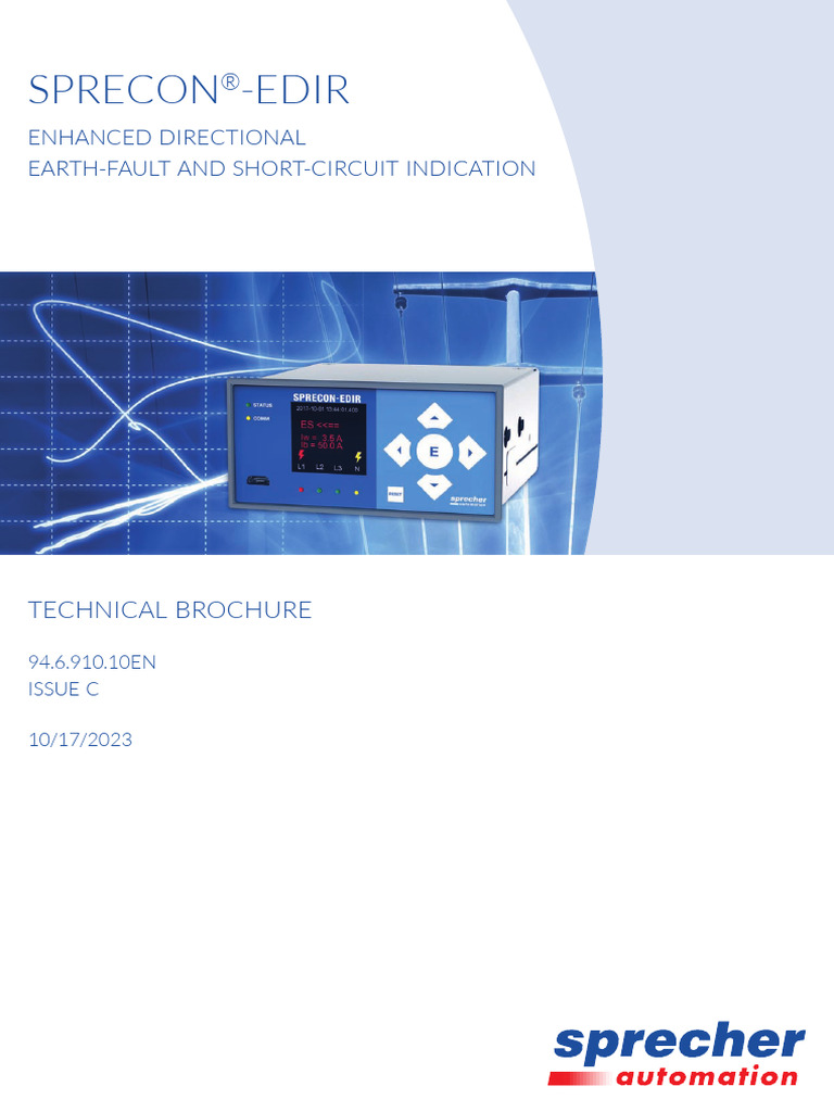 94.6.910.10en - C - Technical Brochure SPRECON-EDIR | PDF ...