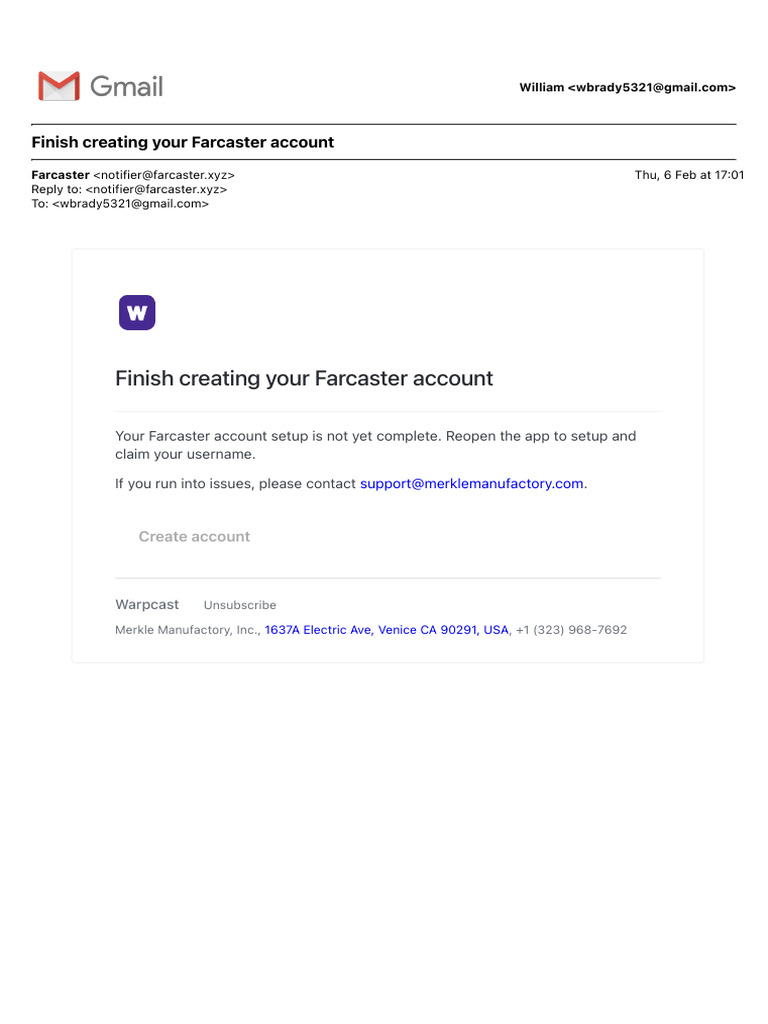 Complete Your Farcaster Account Setup | PDF