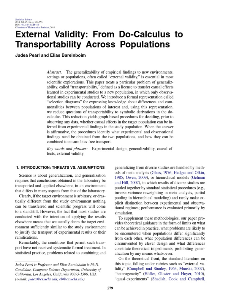 14 STS486 | PDF | Structural Equation Modeling | Causality
