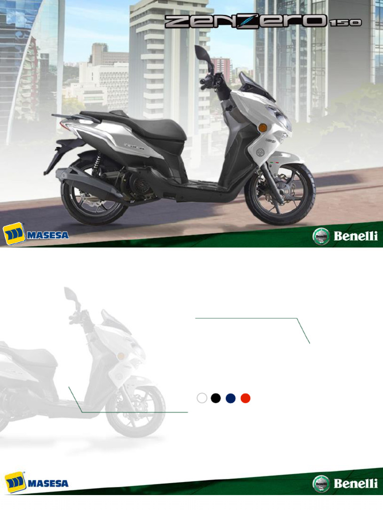 Especificaciones Benelli Zenzero 150 | PDF | Arandela (Hardware ...