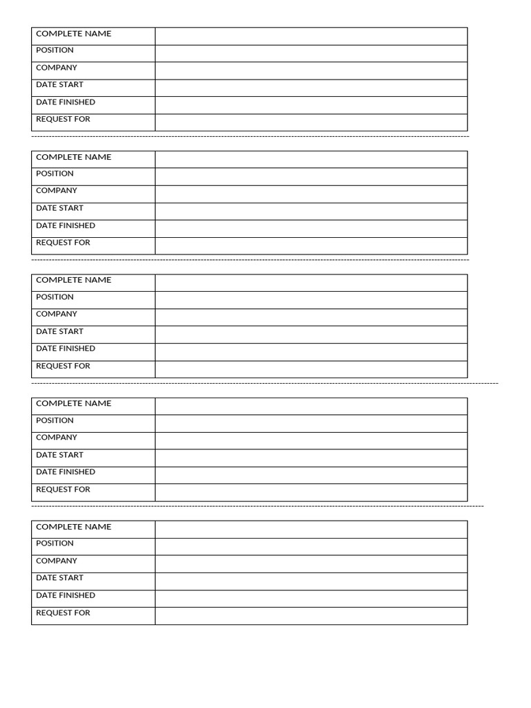 Forms - COE Request | PDF