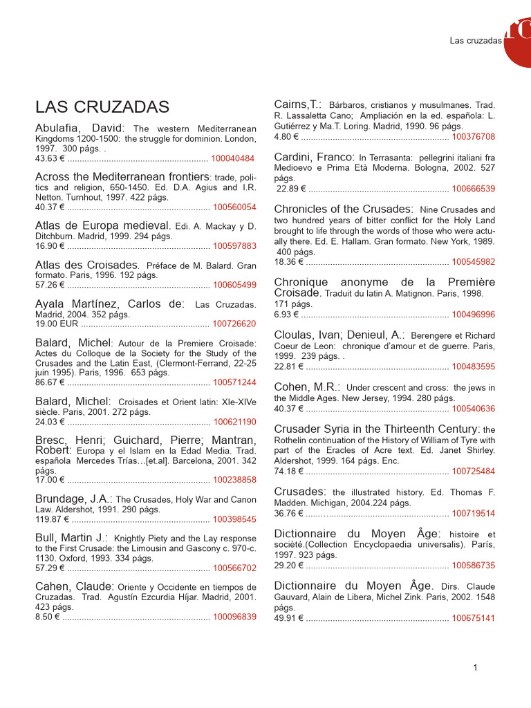 Cruzadas | PDF | Alta Edad Media | Cruzadas