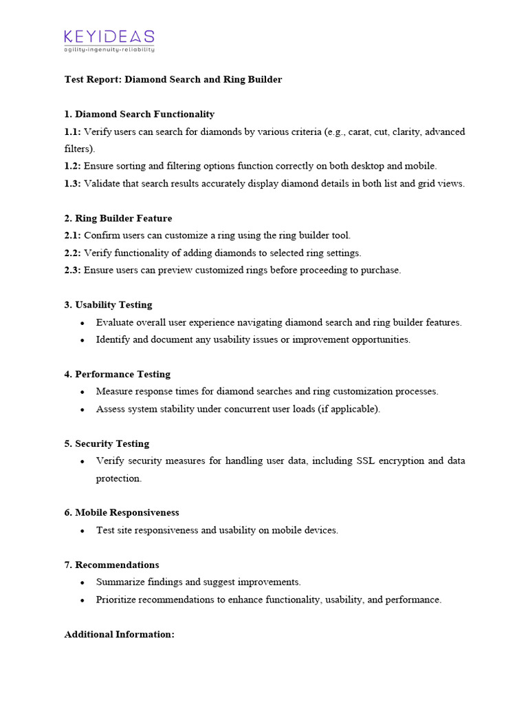 QA_Assignment_Keyideas | PDF