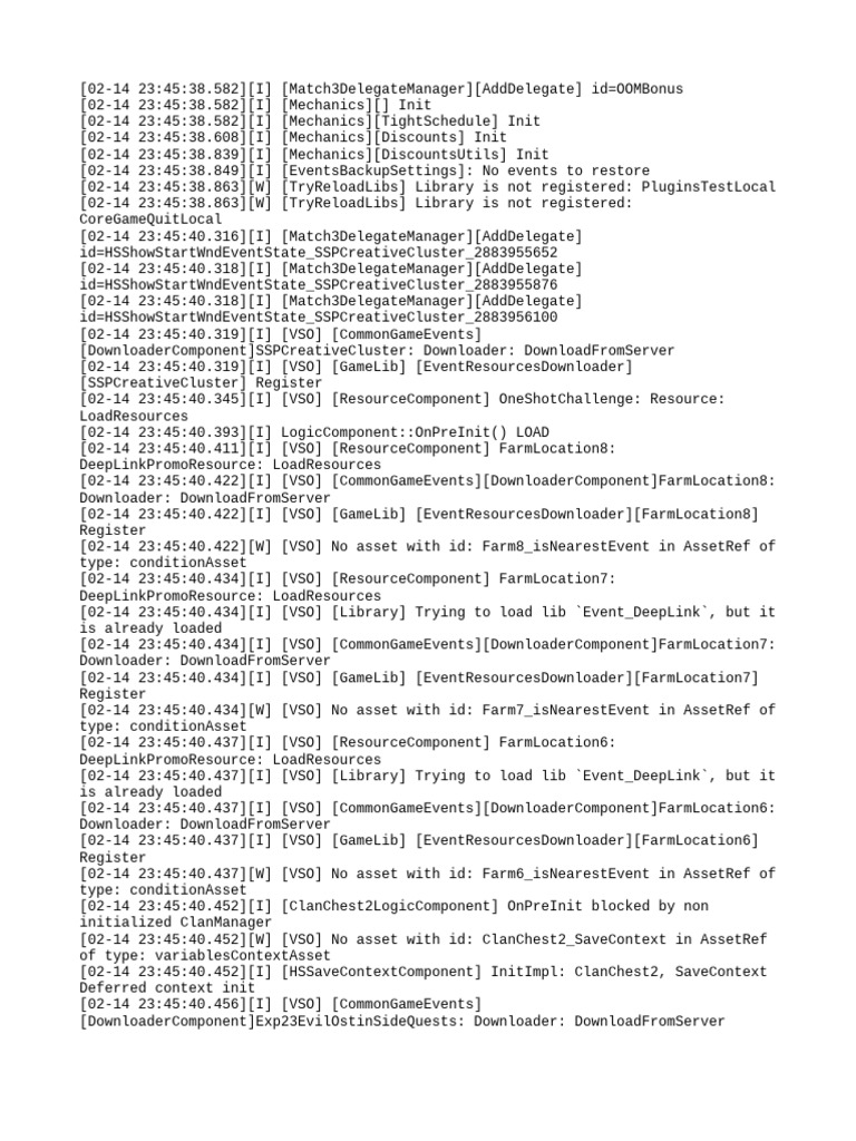 Log | PDF | Information Technology | Computer Architecture