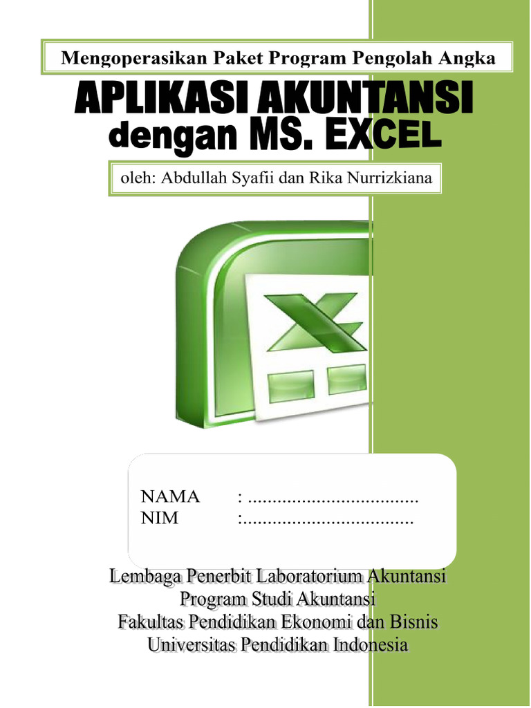 Modul Aplikasi Komputer Excel - 2 2 | PDF
