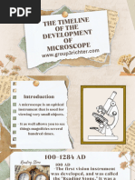 Microscopy Timeline Self Reading Comprehension | PDF | Microscope ...