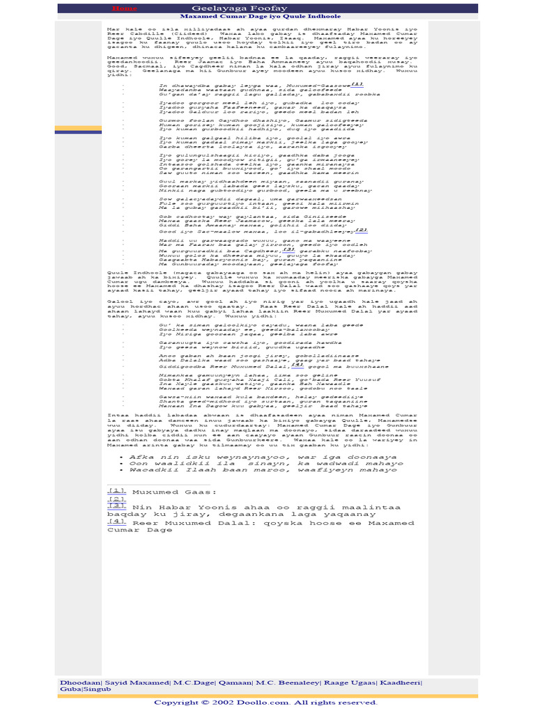 Mainpageboggasuugaantadagegeelayaga HTM | PDF
