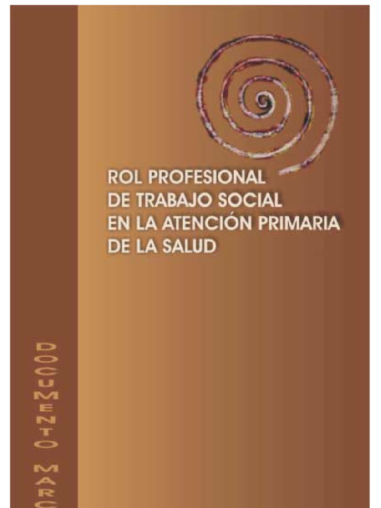 Rol Profesional | PDF | Trabajo Social | Educación primaria