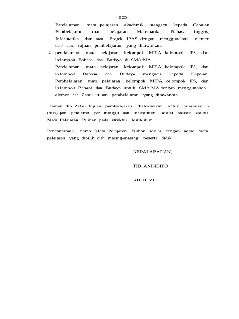 PILIHAN - 033 - H - KR - 2022-Salinan-SK-Kabadan-tentang-Perubahan-SK-008-tentang-Capaian ...