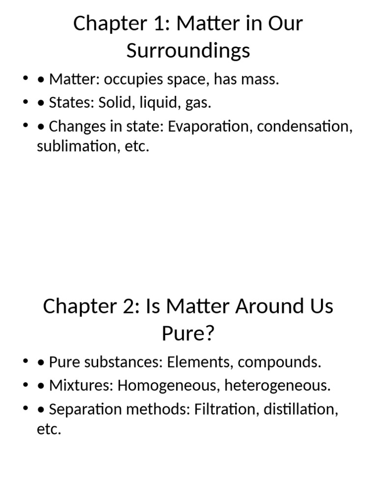 Class 9th Science Notes | PDF