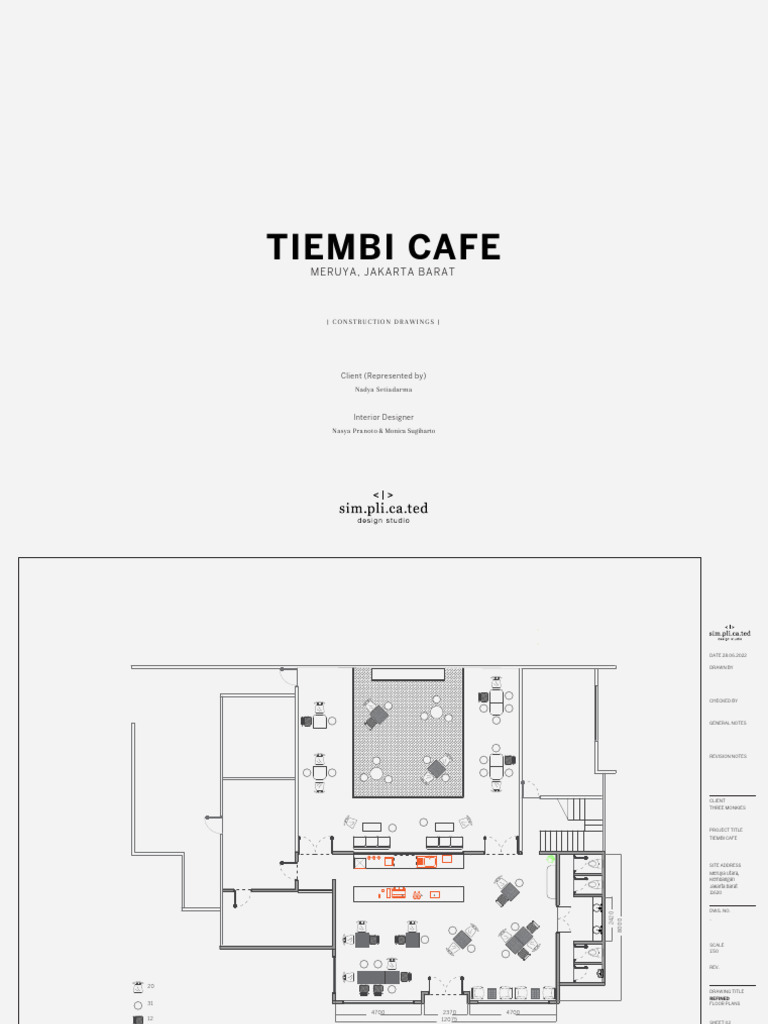 Tiembi - Construction DWGS | PDF | Drawing