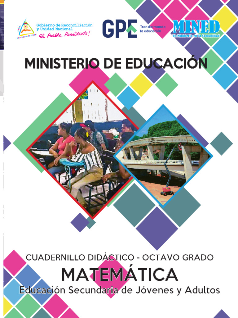 Cuadernillo Didáctico de Matemática 8° Grado | PDF | Triángulo | Ecuaciones