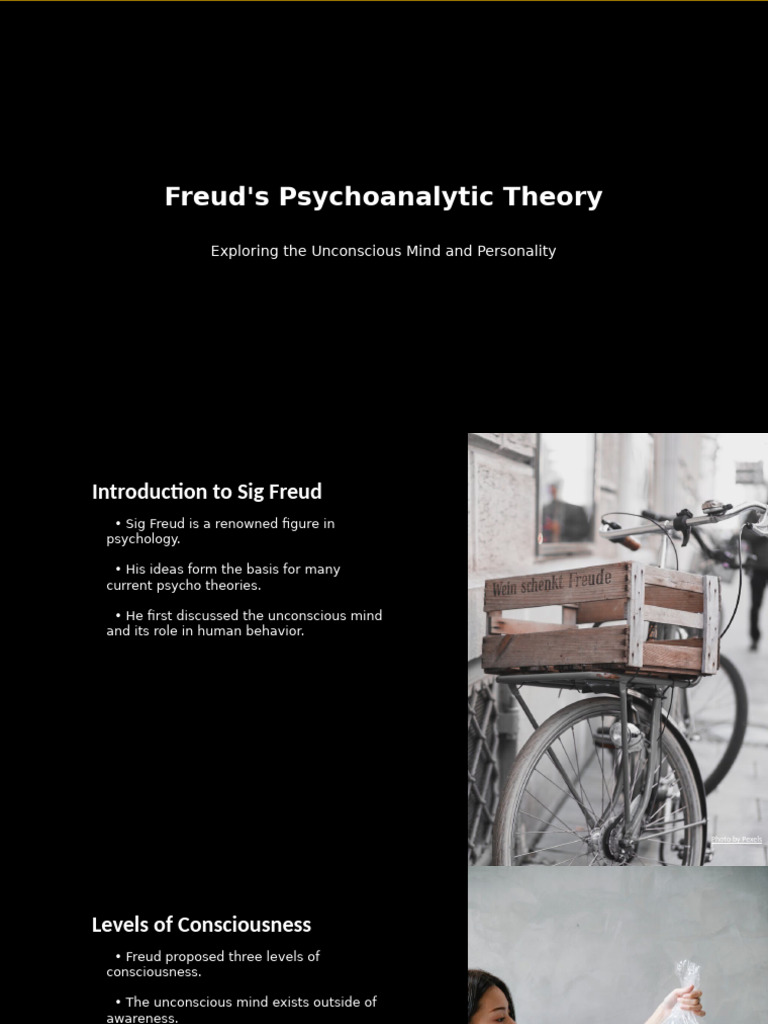 psychoanalytic theory 9f Sigmund Freud | PDF