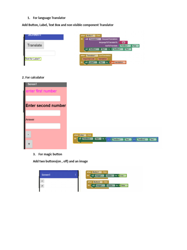 Sample Practical Questions | PDF
