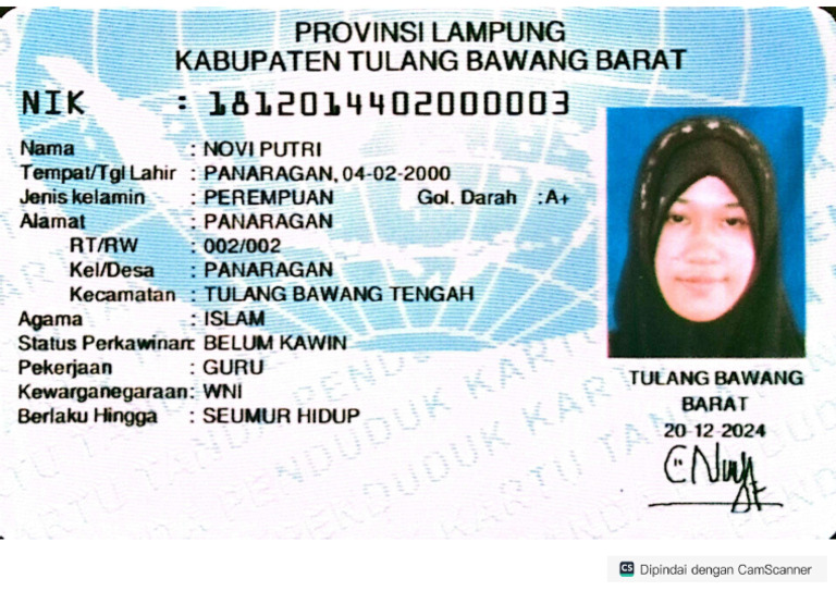 NOVI PUTRI_KTP | PDF