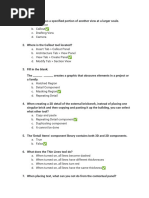 Revit Architecture Exam Practice Questions | PDF | Wall | Autodesk Revit