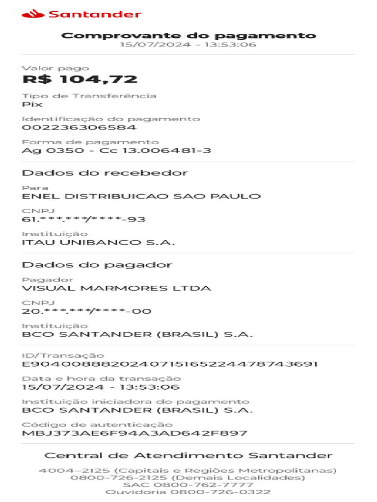 Conta Luz 1 Comprimido | PDF
