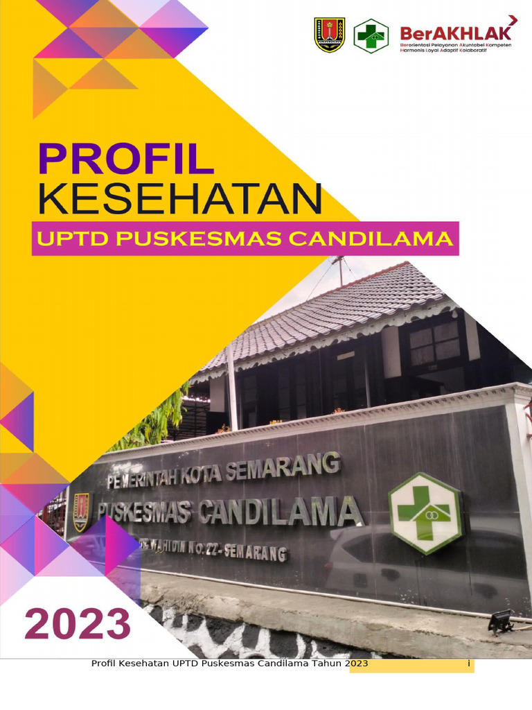 Profil Kesehatan UPTD Pusk - Candilama TH - 2023 | PDF