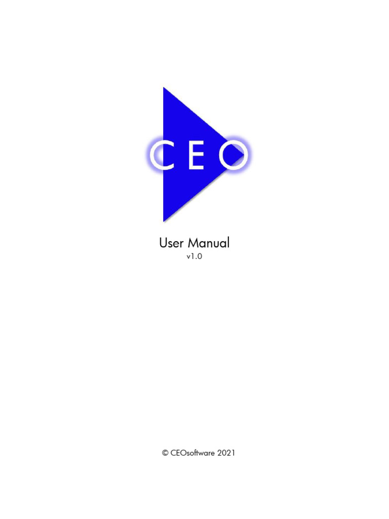 Ceo User Manual v1.0 | PDF | Microsoft Excel | Structural Analysis