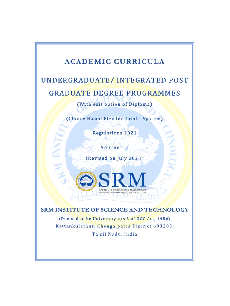 b-tech-cse-with-spl-in-cybersecurity-curriculum-2021 | PDF