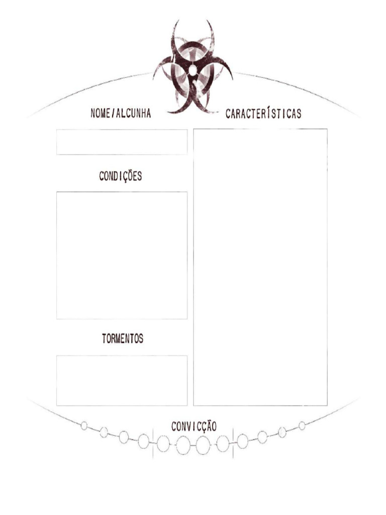 TERRA DEVASTADA FICHA V.1.2 | PDF