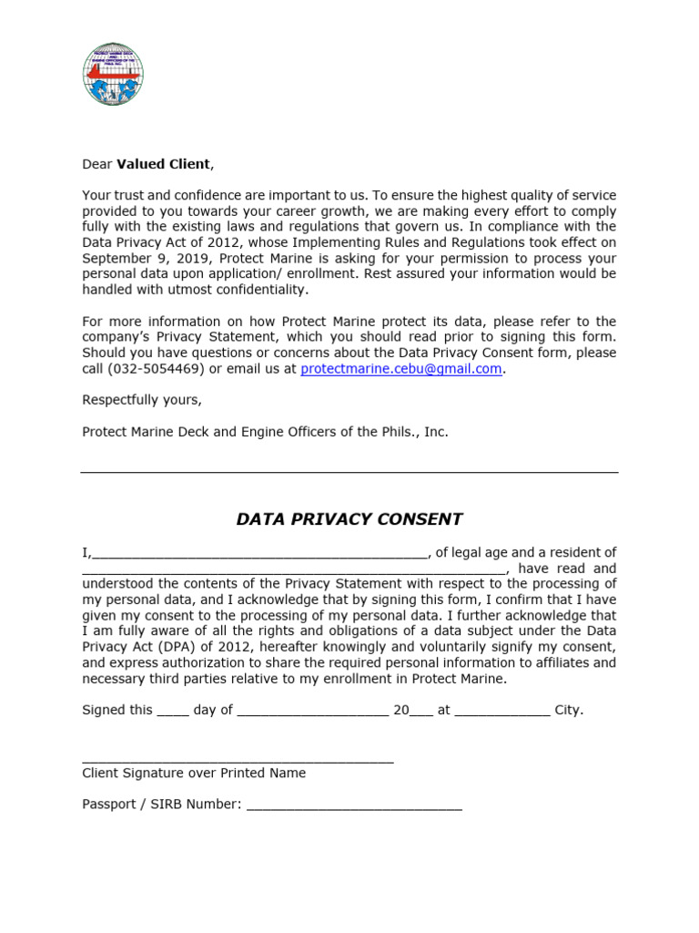 DPC Form | PDF