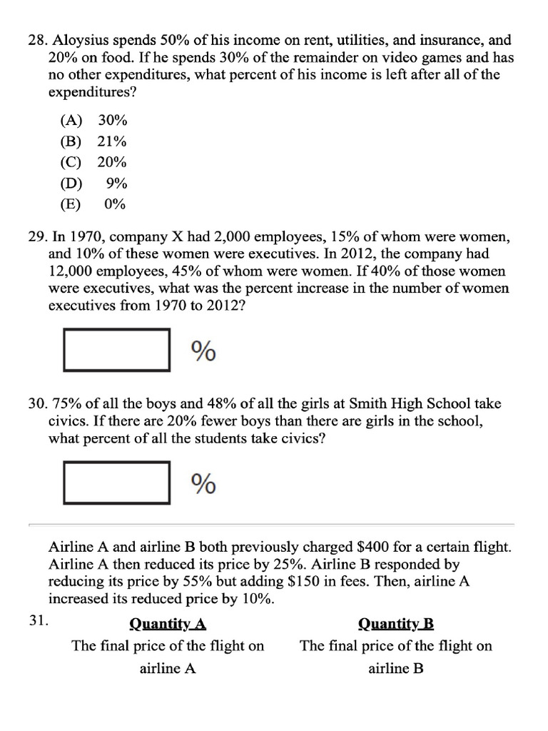 Percent Practice More Pdf