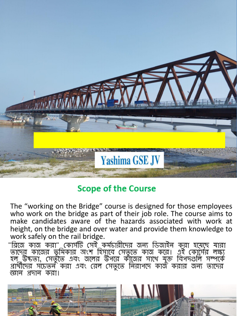 Work On Bridge Awarness Training For WD3 | PDF