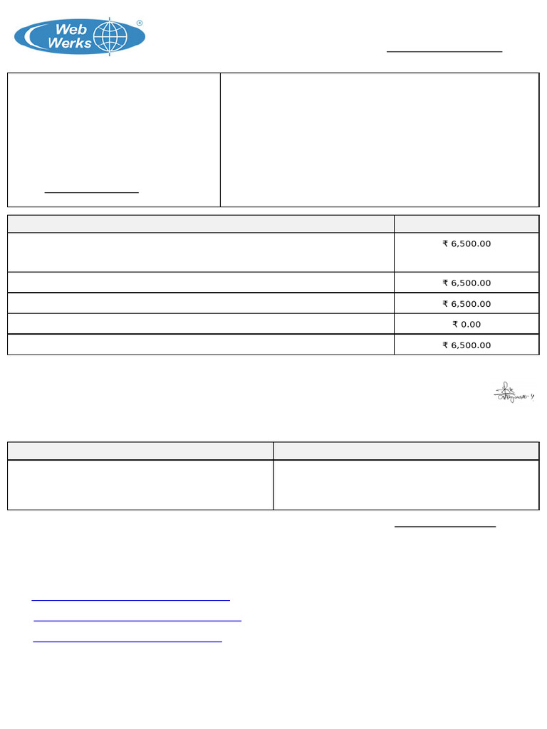Invoice HWREFNUMBER20220745439 | PDF | Receipt | Cheque