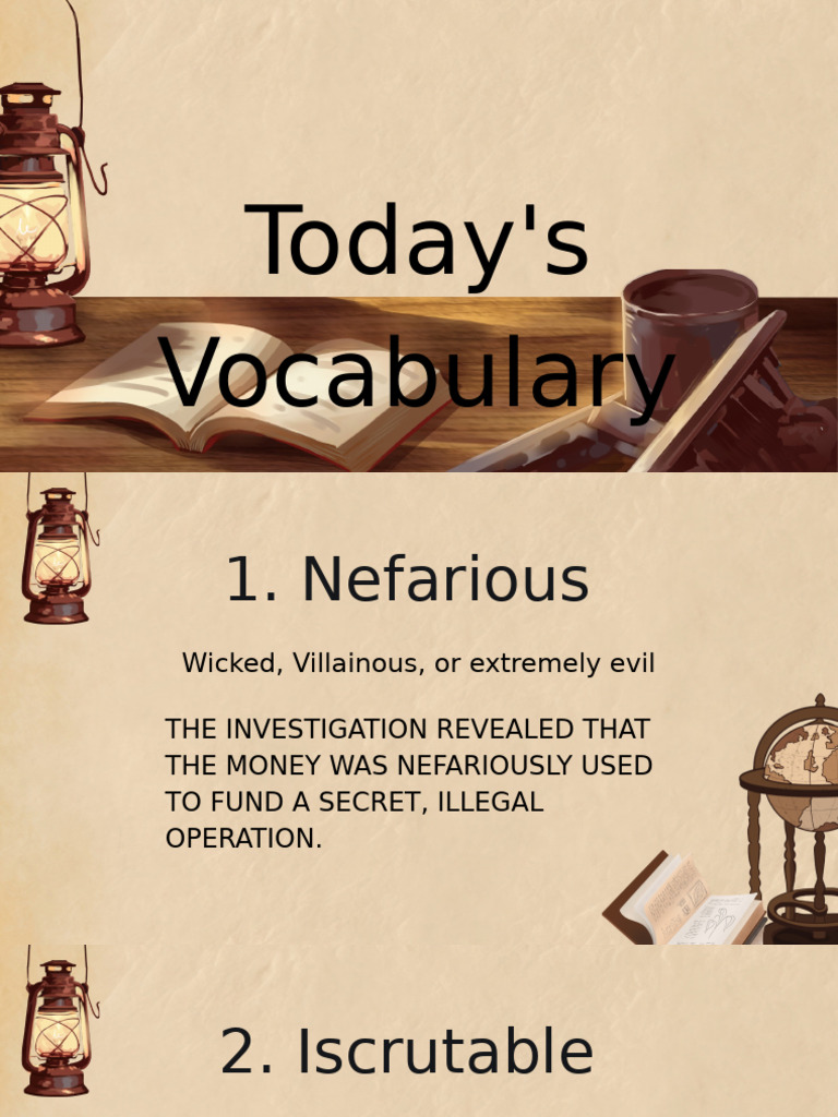 Today's Vocabulary - 20250207 - 093950 - 0000 | PDF