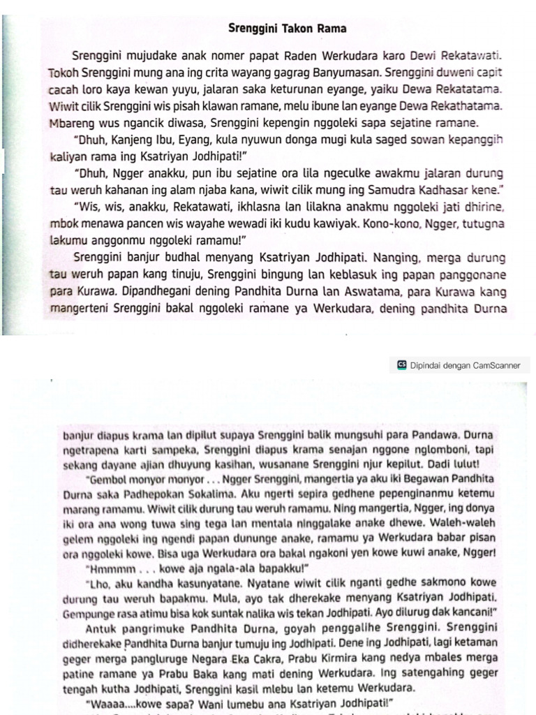 Tugas Cerita Wayang | PDF