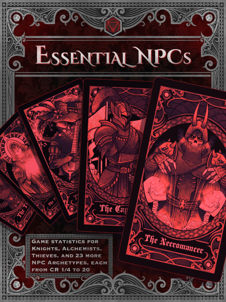Essential NPCs v2-1 | PDF | Alchemy