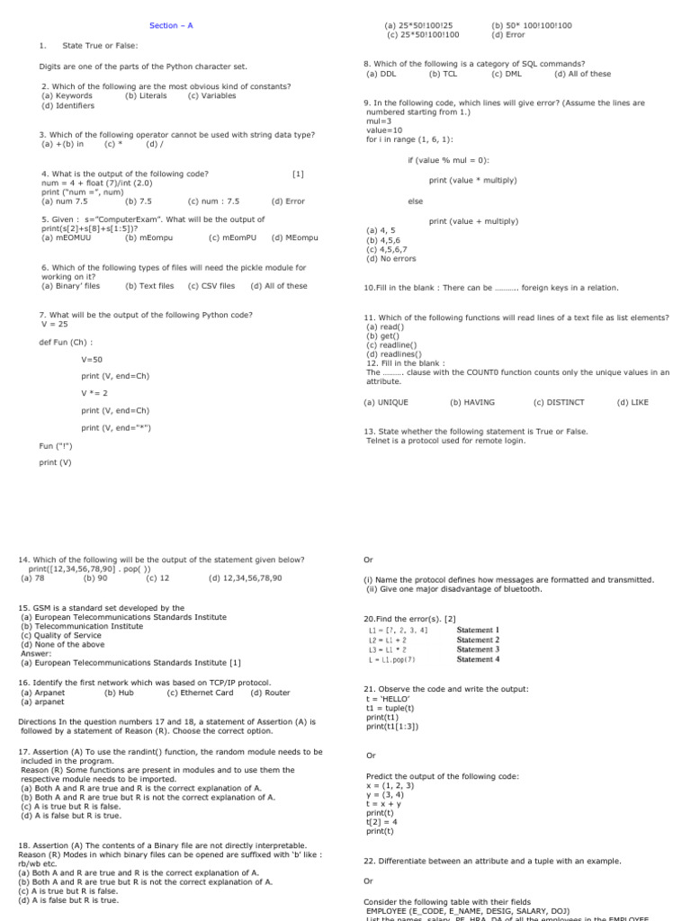 New Created Sample Paper | PDF | Telecommunications | Computer Network