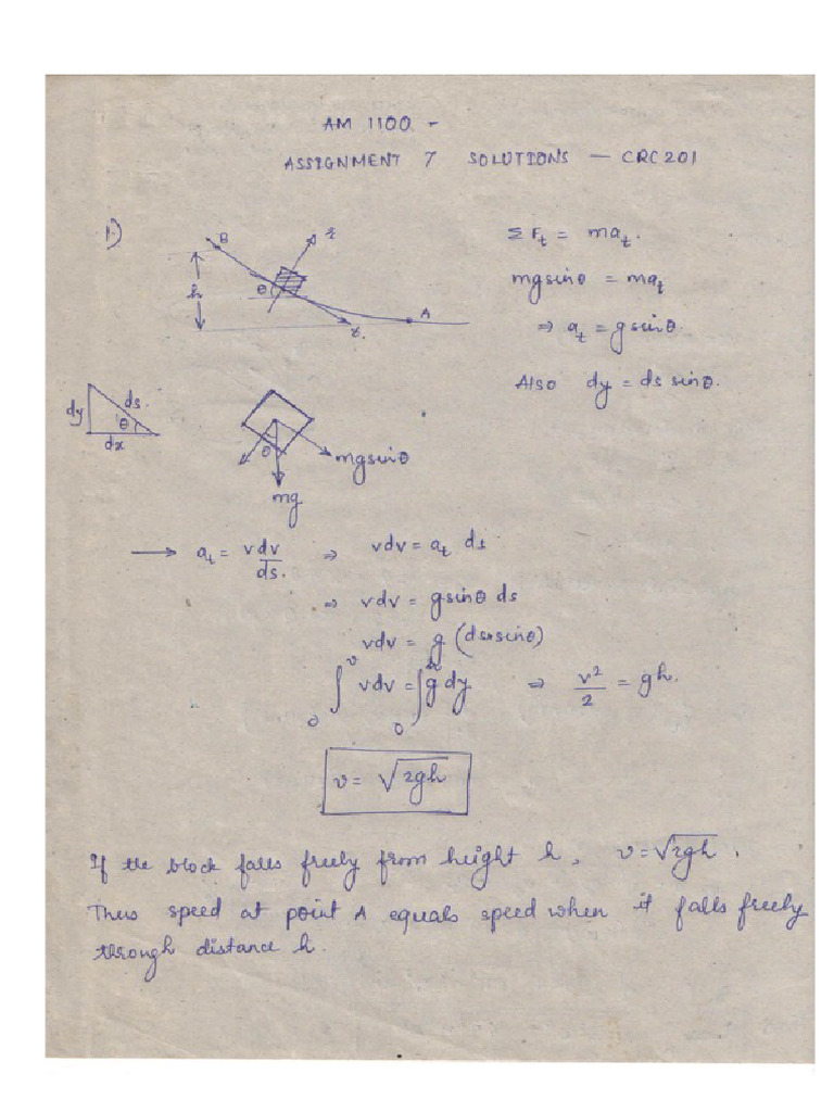 Assignment7 Sol | PDF