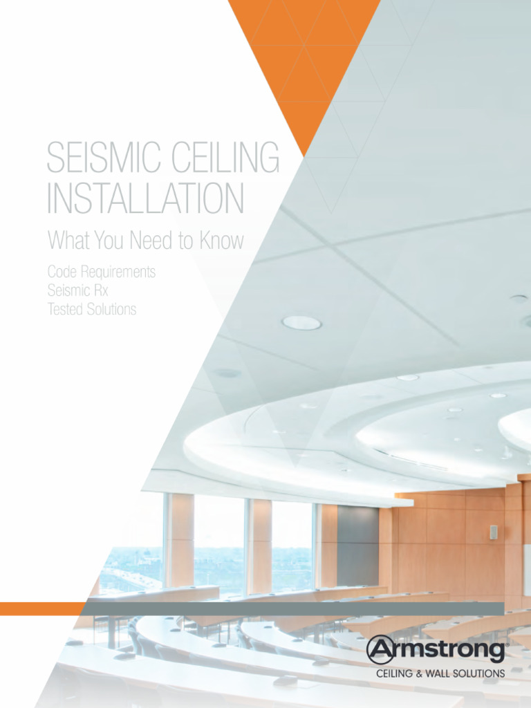 Armstrong Seismic Installation Brochure | PDF