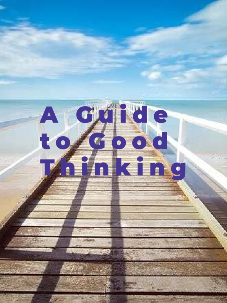 A Guide On Good Thinking | PDF | Antimicrobial | Drink
