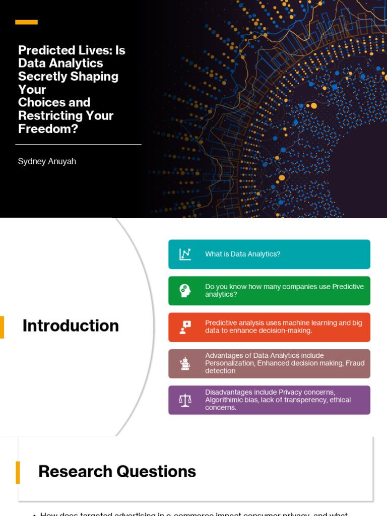 Our Data Analytics Is Shaping Our Choices and Restricting Our Freedom ...