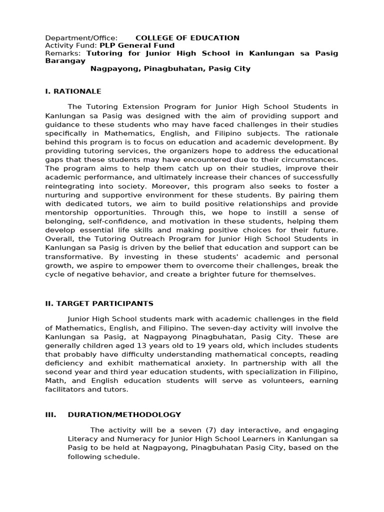 EDITED- ACTIVITY-DESIGN-DSWD | PDF | Critical Thinking | Learning
