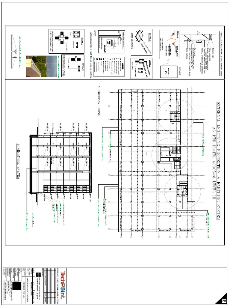 Lightning Protection Layout TERRACE FLOOR | PDF