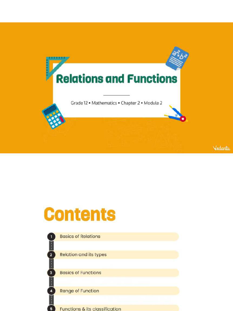 Relations and Functions 2 | PDF