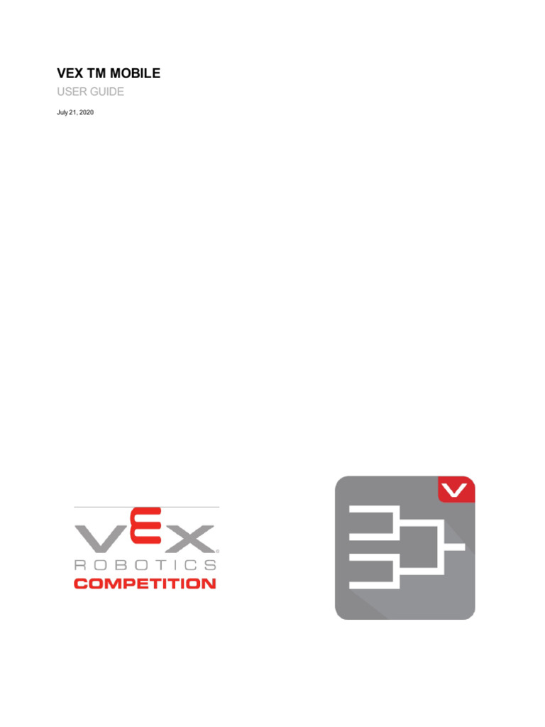 VEX TM Mobile User Guide | PDF | Mobile App | Computer Network