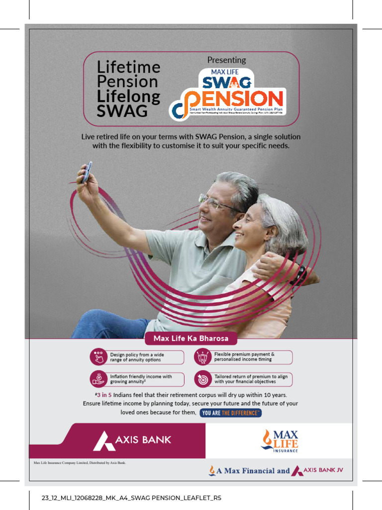 Max Life Smart Wealth Annuity Guaranteed Pension Plan | PDF | Life Annuity | Insurance